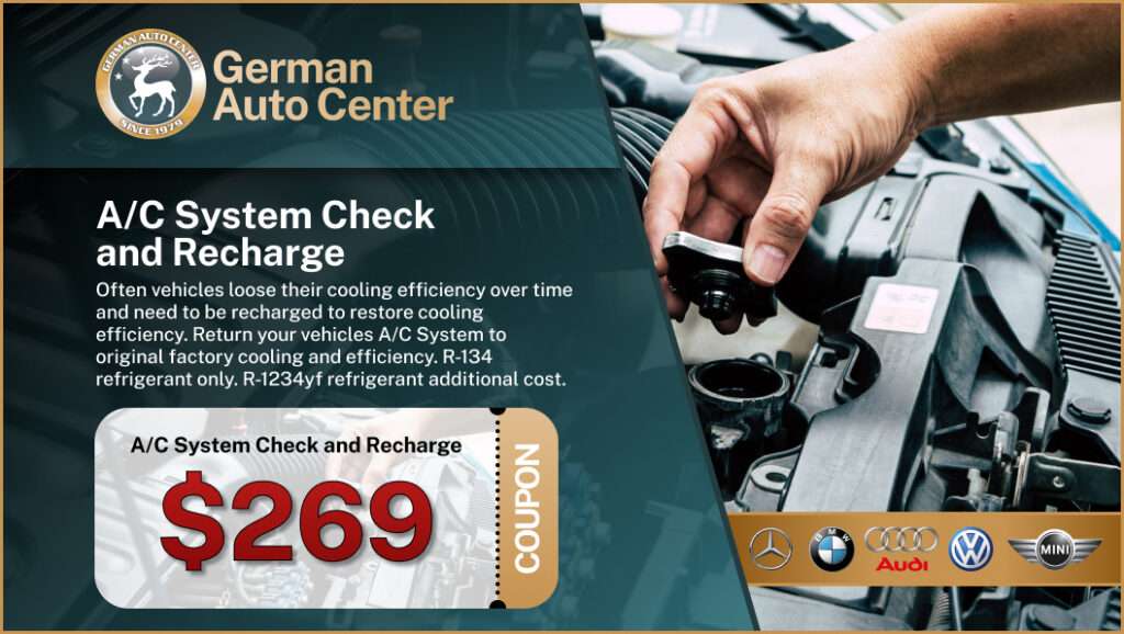 German Car Repair Coupons from German Auto Center