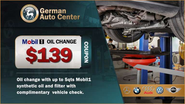 German Car Repair Coupons from German Auto Center